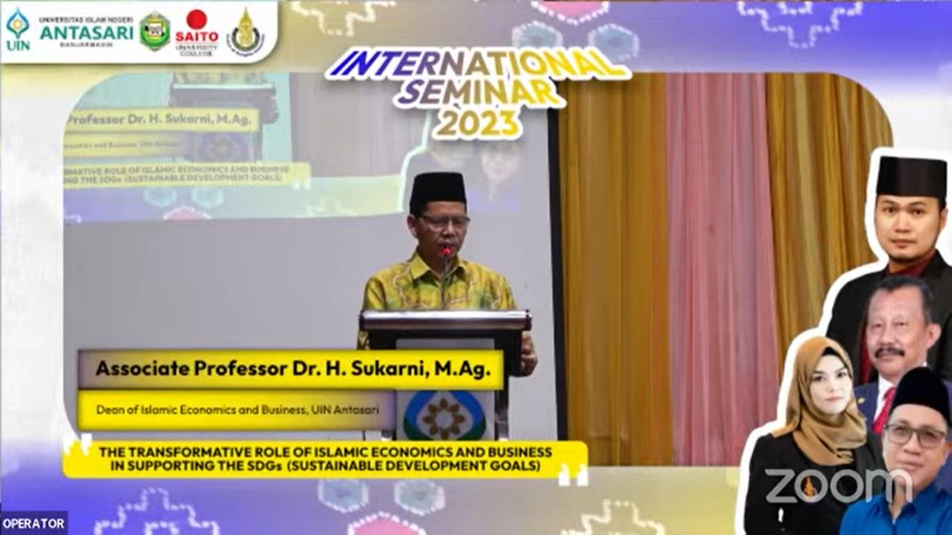 FEBI UIN Antasari Gelar International Seminar 2023: Transformasi Ekonomi dan Bisnis Islam Dukung ...